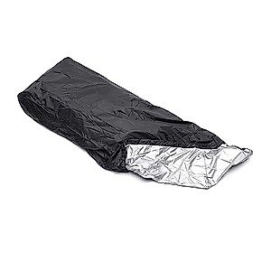 Lawn Mower Cover Outdoors Waterproof Push Lawnmower Cover Dust UV Protection Universal Oxford Covers with Drawstring Storage Bag 76" x 25" x 44"