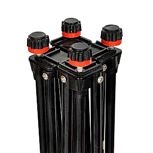 AnNafi® Carrom Stand | Professional Carrom Board Stand | Easy Adjustable & Foldable Four Fold Stand with Compact Design | Combination of Full Size Metal Pipe, Iron Rod & PVC | Indoor Games Fun Durable Strong