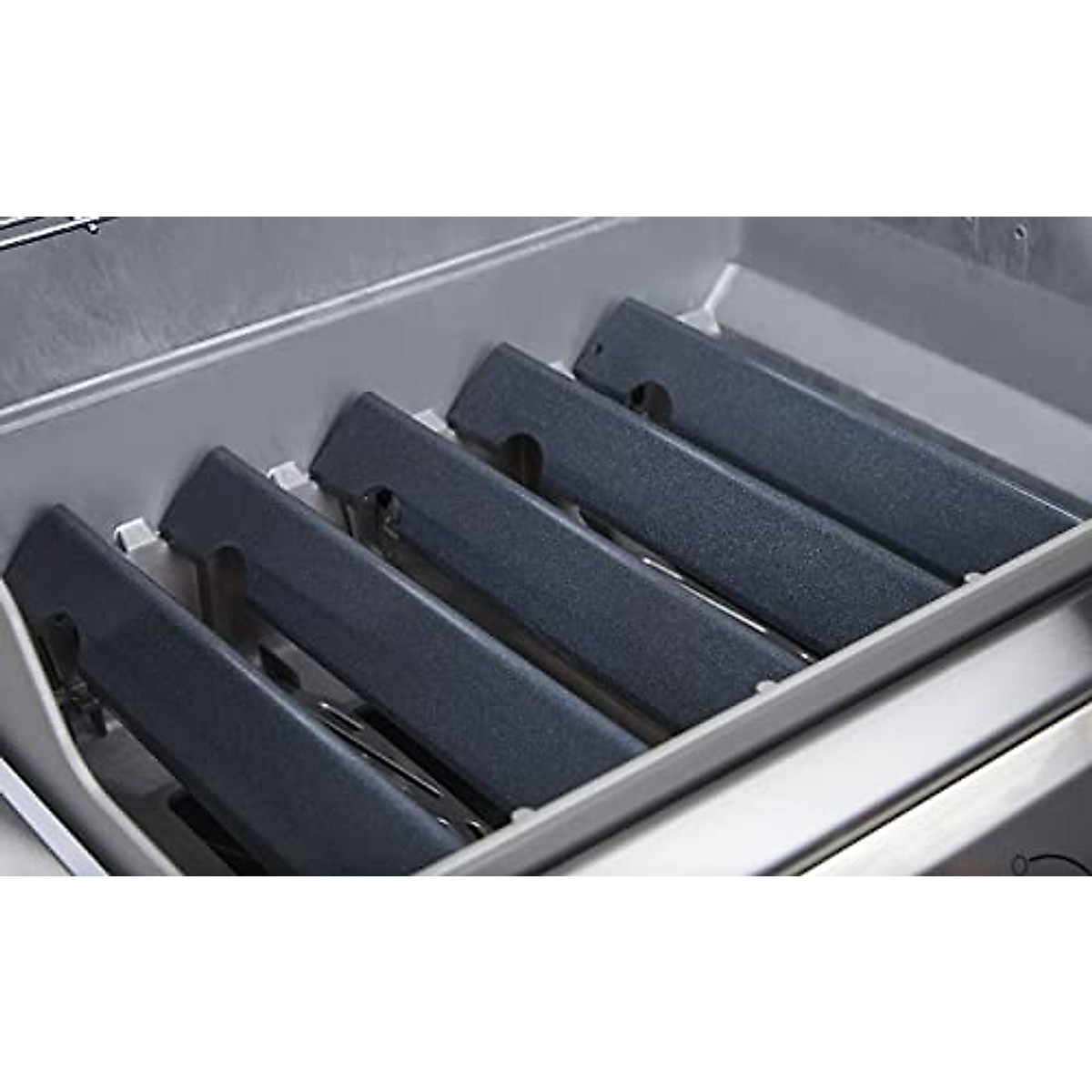 soldbbq 5PC Porcelain Enameled Flavorizer Bars Replacement Parts for Weber 66032/66795 for Most Gen II 300 Series,17 1/8 inch L x 3 inch W x 2 1/8 inch H