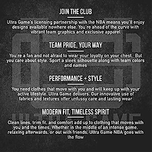 Ultra Game NBA Chicago Bulls Mens Supreme Long Sleeve Pullover Tee Shirt, Heather Gray, Large