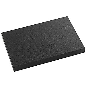 Black Velvet Stackable 36 Compartments Jewelry Tray Showcase Display Organizer Holder Rectangle Storage Box Case Containers Chest for Women Gemstone,Pendant,Key,Marble,Crystal Stone,Accessory,Diamond