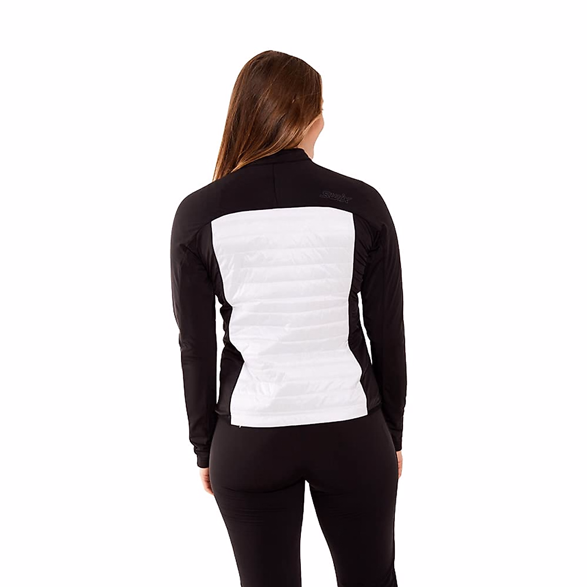 Swix Women's Winter Active Outdoor Sport Casual Warm Navado Push Jacket, Snow White, Small