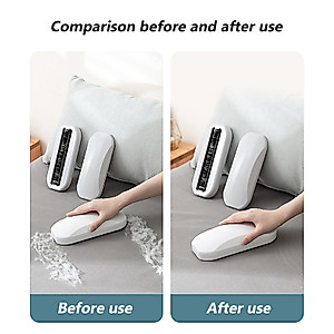 Carpet Brush,Hand Held Carpet Cleaner, Crumb Sweeper 2Pcs Handheld Rolling Ergonomic PP Bristle Nut Crumb Brush ABS Cleaning Crumber for Table Bed Sofa Carpet