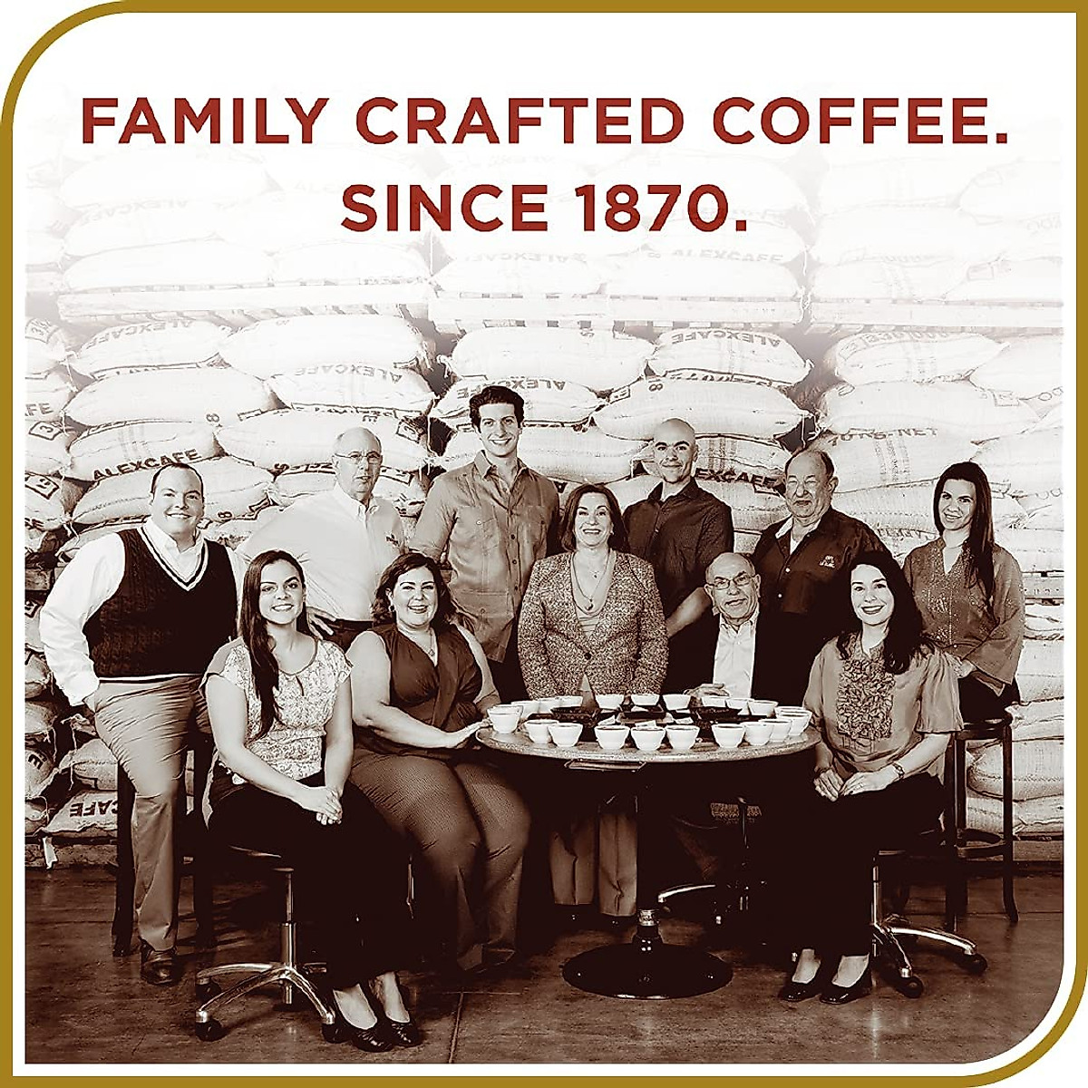 Don Francisco's Vanilla Nut Flavored Medium Roast Coffee Pods - 100 Count - Recyclable Single-Serve Coffee Pods, Compatible with your K-Cup Keurig Coffee Maker (Including 2.0)