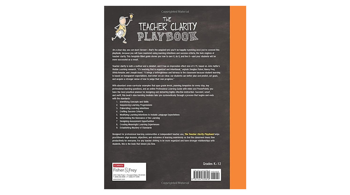 The Teacher Clarity Playbook for K-12 Educators | Improve Classroom Success