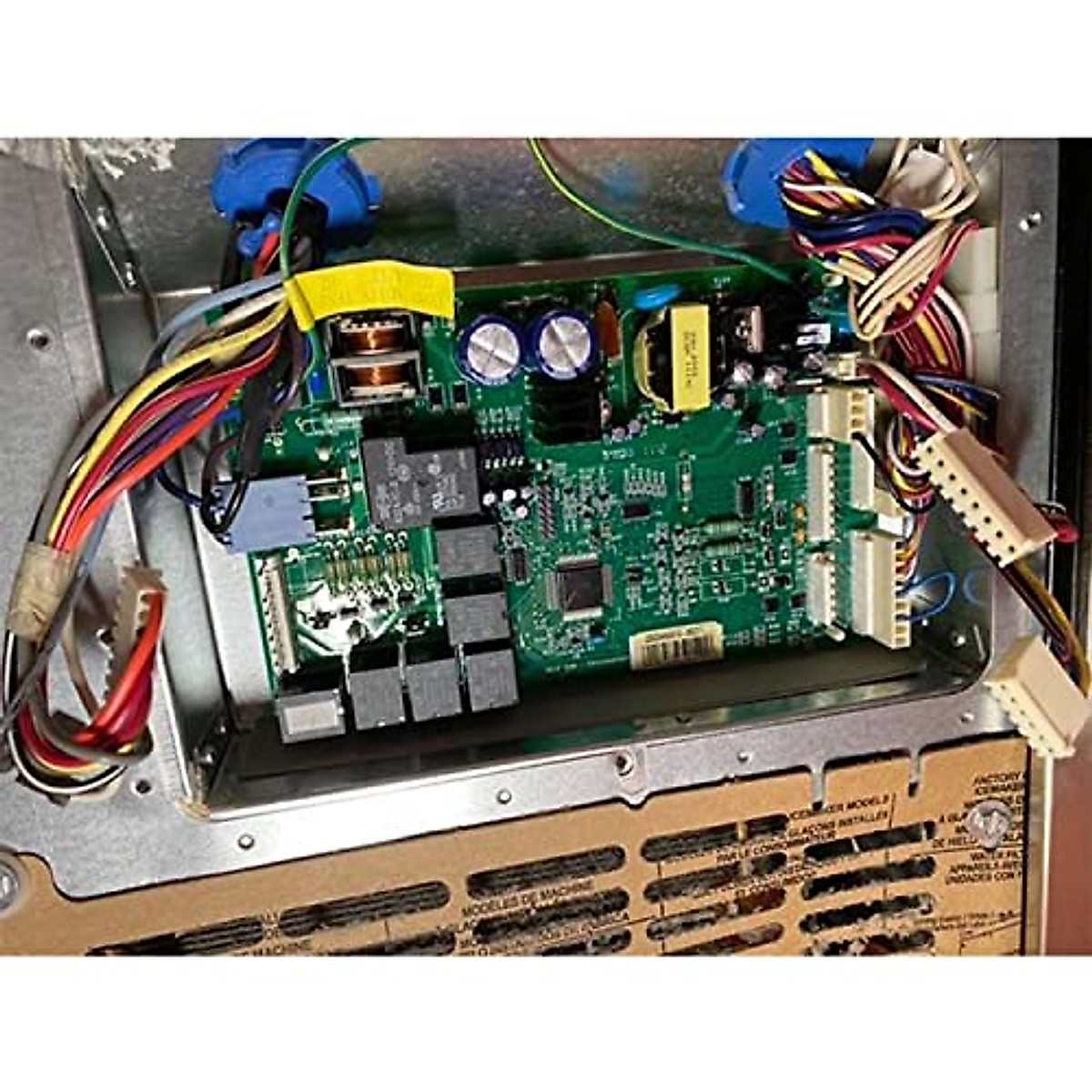 WR55X11098 Refrigerator Electronic Control Board, Compatible with PGCS1RKZJSS, PSQS6YGZBESS, PFSS5RKZASS, PFCF1RKZABB, PGS25KSEAFSS, PFSF5RKZCBB, Also Replace WR55X11076, WR55X11077, WR55X11097