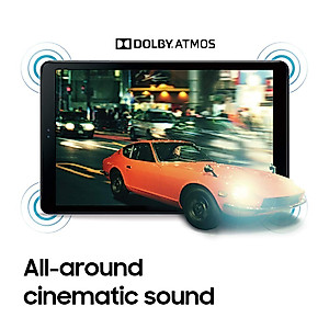 Samsung Electronics SM-T590NZAAXAR Galaxy Tab A, 10.5in, Gray (Renewed)