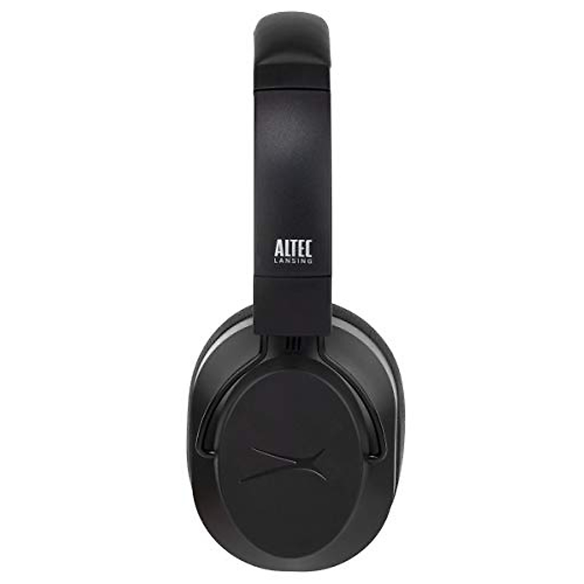 Altec Lansing Whisper Active Noise Cancelling Headphones, Black (MZX1003-BLK)