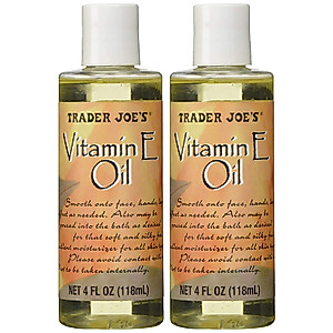 Pack of 2 Trader Joe's Vitamin Oil E 4oz each