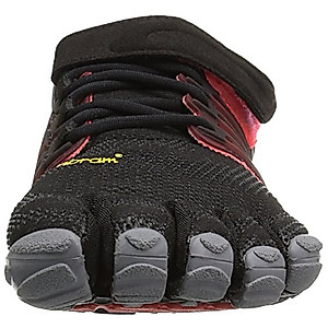 Vibram Women's V-Train Cross-Trainer Shoe, Black/Coral/Grey, 36 EU/6 M US
