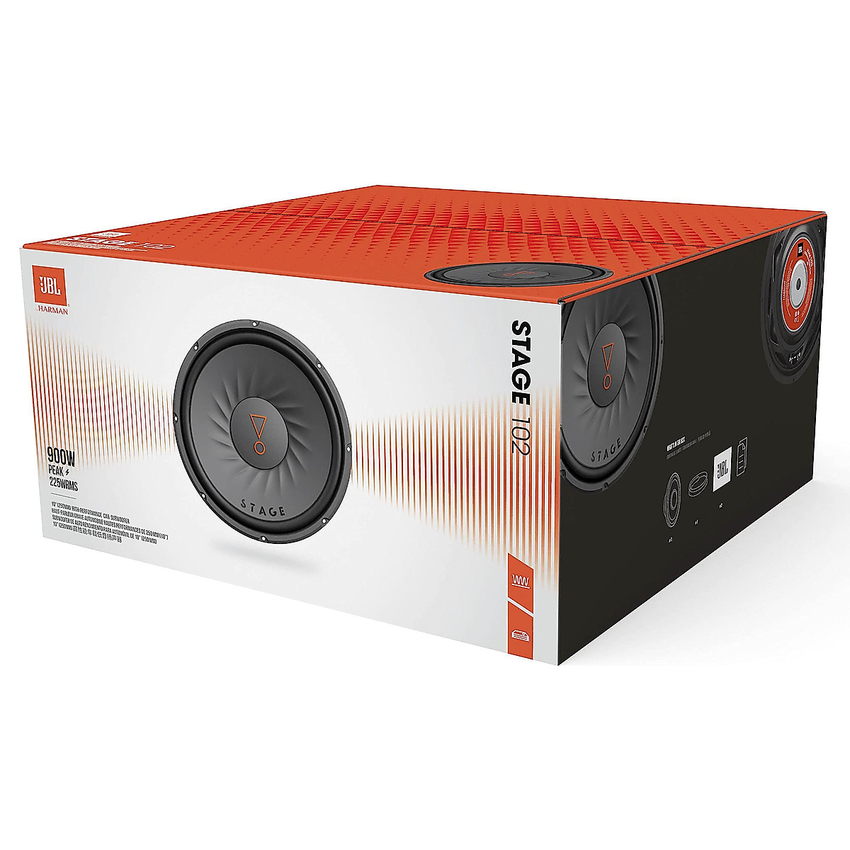 JBL 10" Car Audio Subwoofer, Black