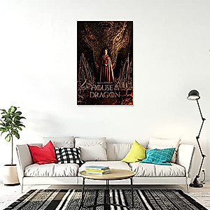 Game Of Thrones: House Of The Dragon - TV Show Poster (Regular Style/Key Art) (Size: 24" x 36")