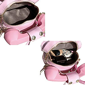 Oweisong Women Telephone Shaped Handbag and Purses Retro Phone Top-Handle Shoulder Bags Crossbody Totes