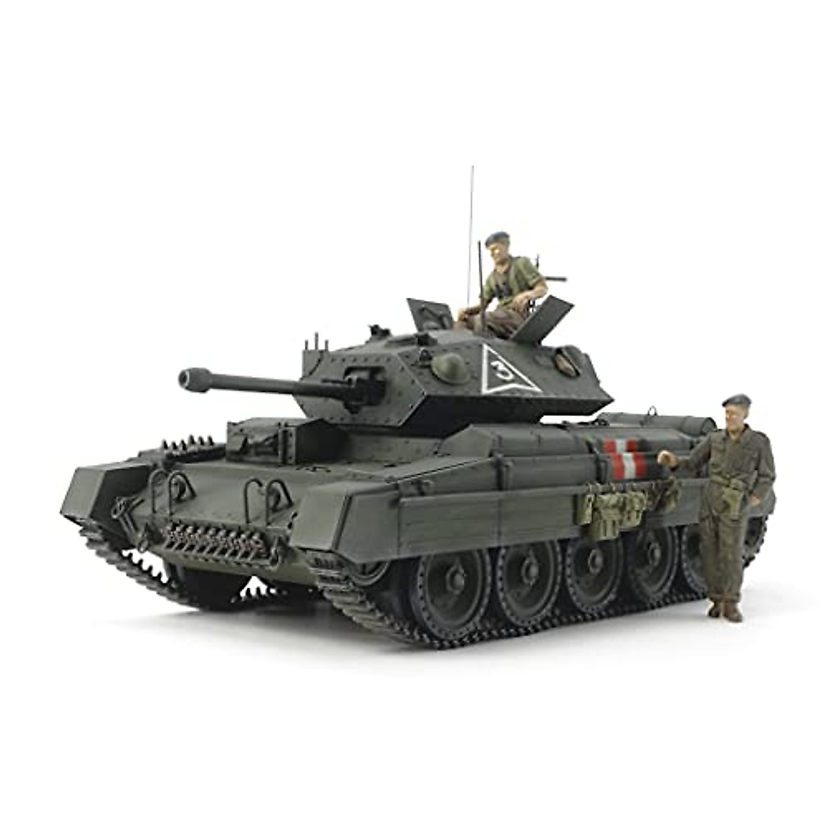 TAMIYA 37025 37025-1:35 British Cusader Mk.III Med Tank, Faithful Replica, Plastic Construction, Crafts, Model Kit, Assembly, Unpainted