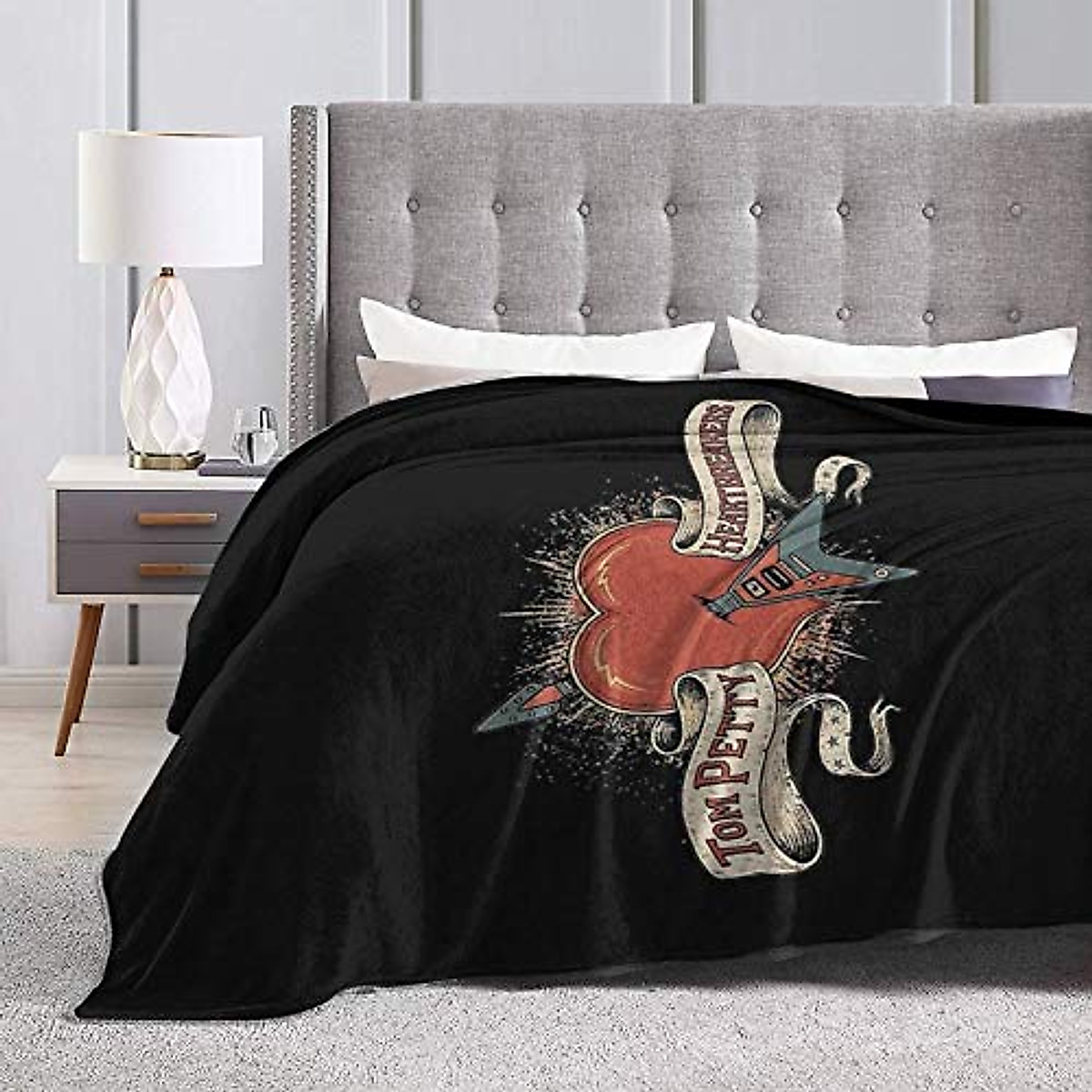 Woidxzxza Danu Tom Way Petty and Palkon The Heartbreakers Ultra-Soft Micro Fleece Blanket Flannel Washable Lightweight Warm Plush Throw Blankets 60x50 in