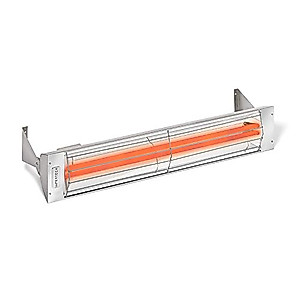 Infratech WD-3024 SS Stainless Steel 33” Dual Element Fixture 3000 Watt, 240 Volt, Stainless Steel