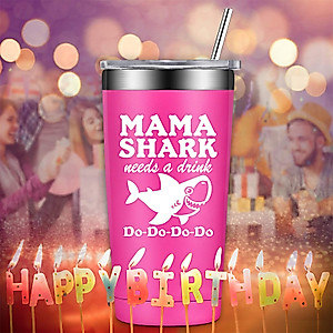 Fufendio Mothers Day Gifts for Mom from Daughter - Funny Best Mom Birthday Gifts from Son, Kids - Tumbler Mug Cup