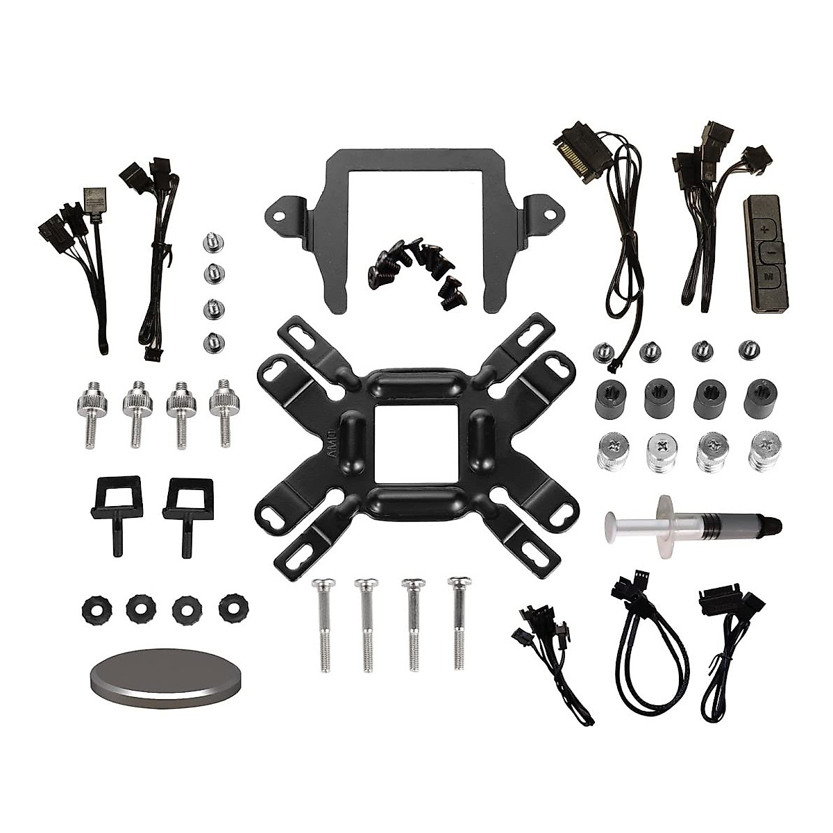 Lian Li GA-360B Galahad AIO 360 RGB Black CPU Liquid Cooler - GA360B.01 (with LGA 1700 Bracket) GA-360B BLACK