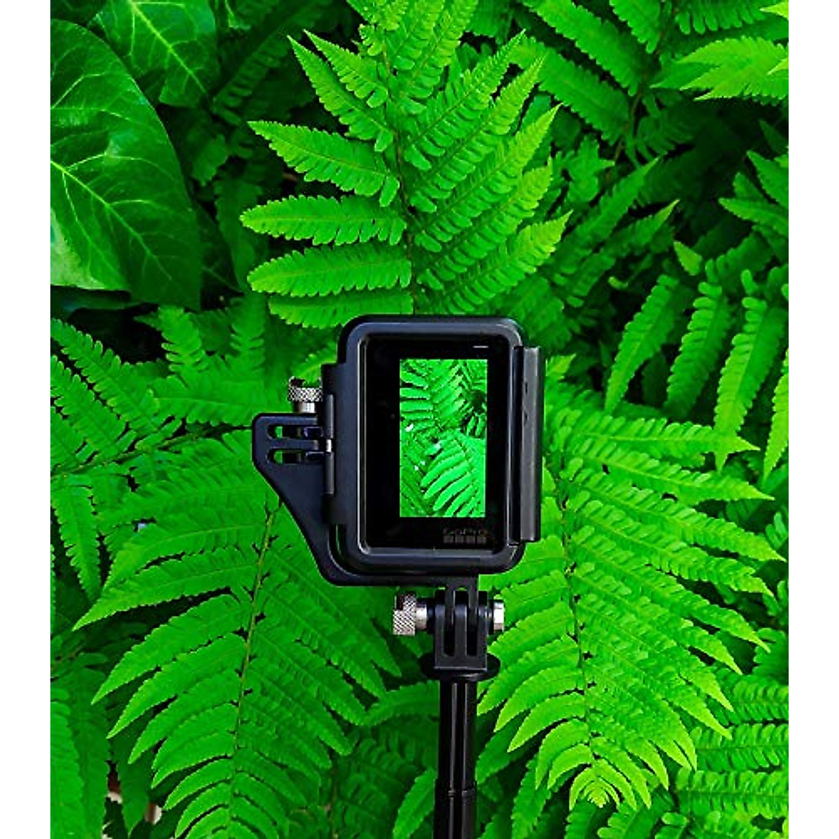 Dreampick Vertical Mount for GoPro Hero 10 9 8 7 6 5 4, DJI Osmo Action Vertical Frame Camera Vertical Mount, Case for GoPro Vertical Mount, VRT Vertical Adapter