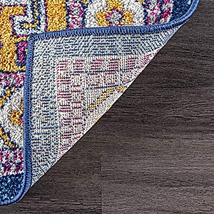 nuLOOM Marisela Tribal Area Rug, 5' x 7' 5", Navy