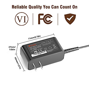 TAIFU 15V AC Adapter Charger for Fluke Ti105 Ti110 Ti125 TiS TiS50 TiS55 TiS60 TiS65 Ti 105 110 125 TiS 50 55 60 65 Industrial Infrared Thermal Imaging Camera IR Imager Power Supply Cord