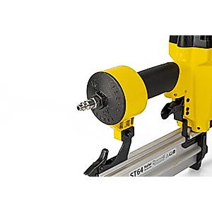 REDLOONG Pneumatic Concrete Nailer, Brad Nailer Kit 14 Gauge 1 to 2-1/2 Inch Heavy Duty T Nail Gun W/Ergonomic Handle, Framing Nailer Used in Woodworking, and Upholstery Carpentry,