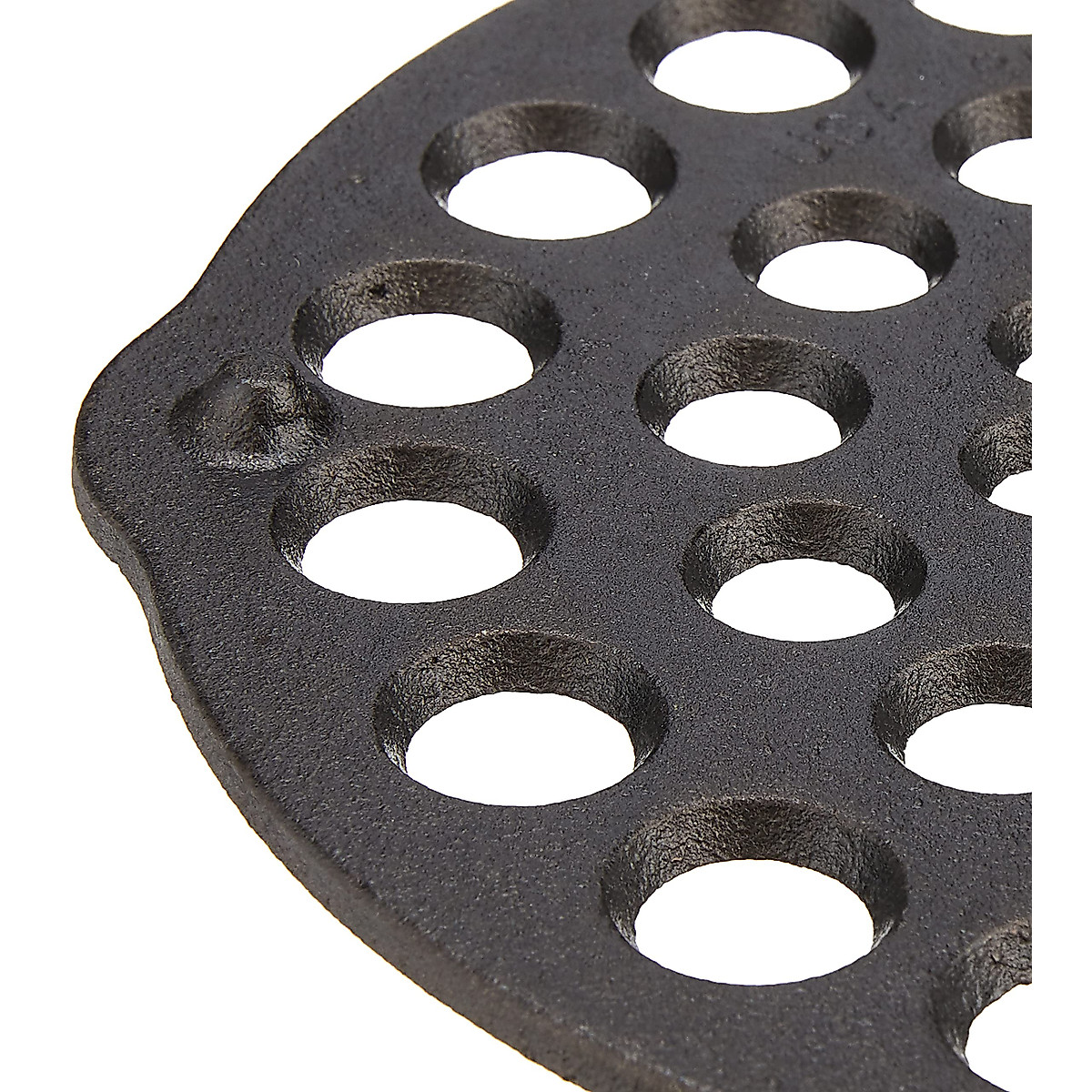 Lodge L8DOT3 Cast Iron Meat Rack/Trivet, Pre-Seasoned, 8-inch
