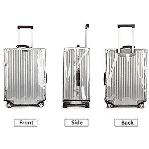 GigabitBest Luggage Protector Covers Suitcase Cover Protector PVC Luggage Case (24inch)