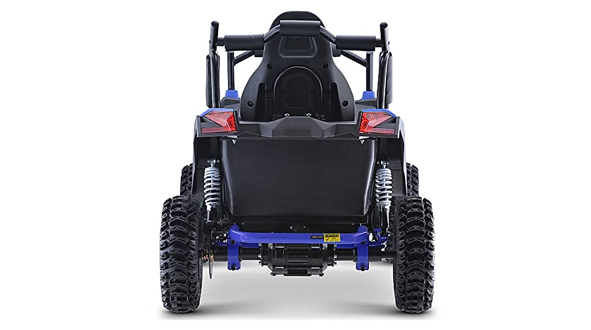MotoTec Raider Kids UTV 48v 1200w Full Suspension Blue, Large — 🛍️ The ...