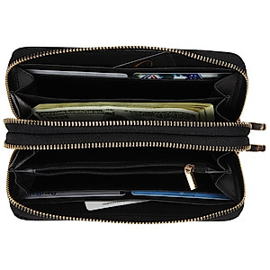 Home-X Rosette Wallet Black