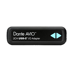 Audinate ADP-USBC-AU-2X2 Dante AVIO USB-C IO Adapter