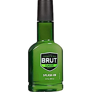 Brut Splash-on Classic Scent for Men, 3.5 Oz