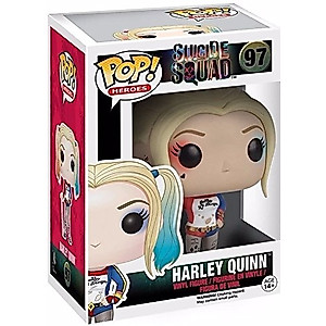 POP Suicide Squad - Harley Quinn Funko Vinyl Figure (Bundled with Compatible Box Protector Case) Multicolored 3.75 inches
