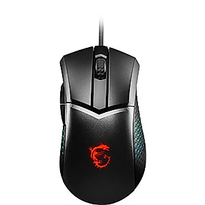 MSI Clutch GM51 Lightweight Wireless Gaming USB RGB Adjustable up to 26000 DPI Desktop Laptop Gaming Mouse (Clutch GM51 Lightweight Wireless)