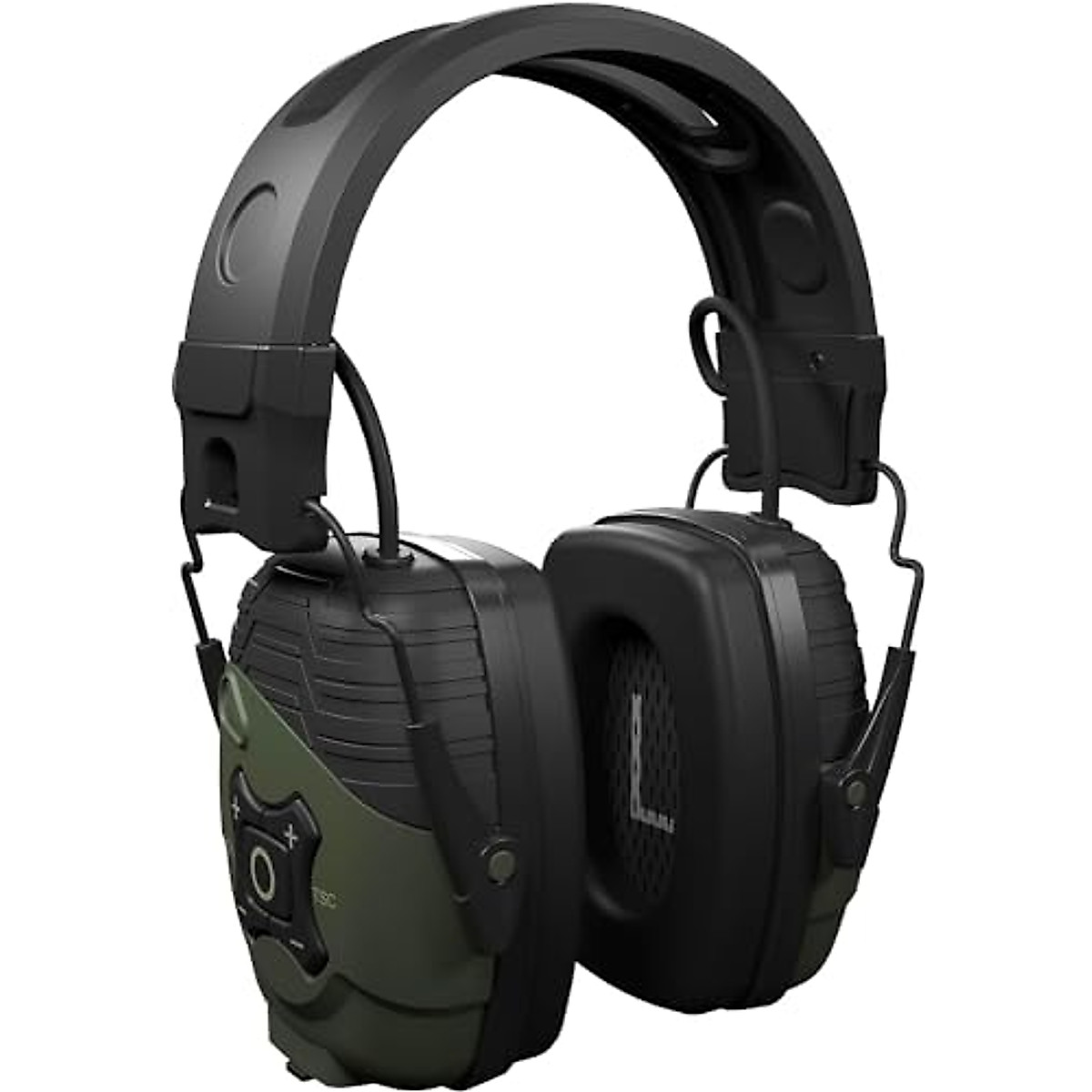 ISOtunes Sport DEFY Shooting Earmuffs: Rechargeable Bluetooth Hearing Protection