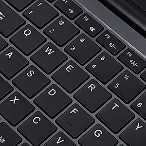 Shanrya HD Laptop, Fingerprint Reader Large Memory Quad Core Numeric Keypad 15.6in IPS Laptop LED Keyboard Backlight 15.6in IPS for Home