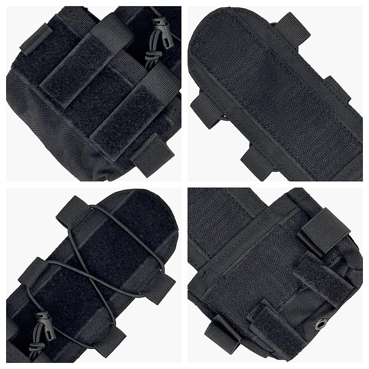 ATAIRSOFT Tactical Helmet Battery Pouch Balance Weight Bag Counterweight Pack for Hunting Airsoft Black