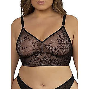 Smart & Sexy womens Sa1451 Bra, Black Hue (Smooth Lace), Large US