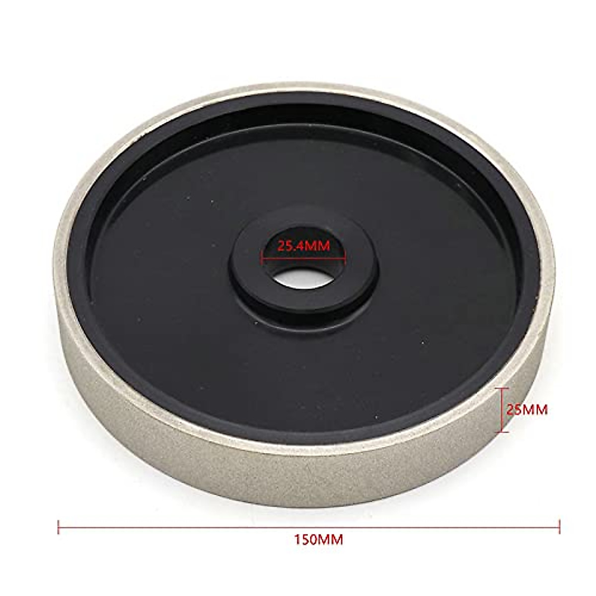 6 Inch Diamond Grinding Disc Grinding Wheels for Sharpening Metal Stone Grinding and Processing (320 Grit)