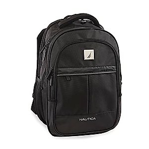 Nautica Backpack, Black, 18"