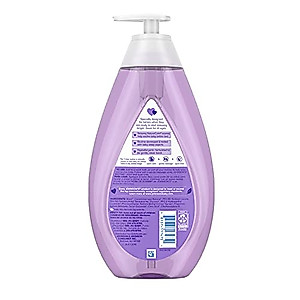 Johnson's Bedtime Baby Bath with Soothing NaturalCalm Aromas, Hypoallergenic & Tear Free Formula, 27.1 fl. oz