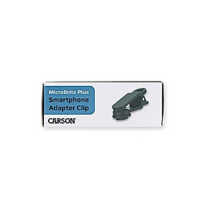 Carson Smartphone Digiscoping Adapter Clip for MicroBrite Plus 60x-120x LED Pocket Microscope (MM-310)