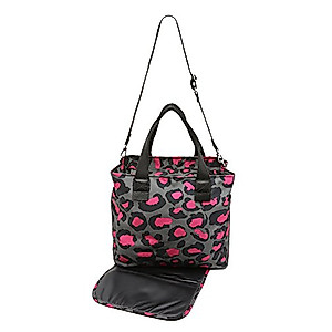 Marc by Marc Jacobs Women's Domo Arigato Printed Leopard Elizababy, Raspberry Sorbet Multi, One Size