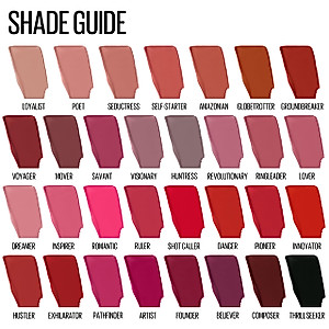 Maybelline Super Stay Matte Ink Liquid Lipstick Makeup, Long Lasting High Impact Color, Up to 16H Wear, Self-Starter, Light Red, 1 Count
