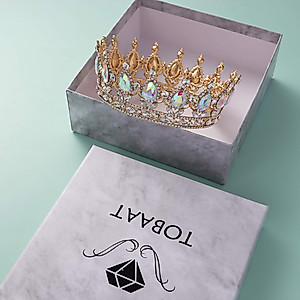 Princess Crowns and Tiaras for Little Girls - Crystal Princess Crown, Birthday, Prom, Costume Party, Queen Rhinestone Crowns