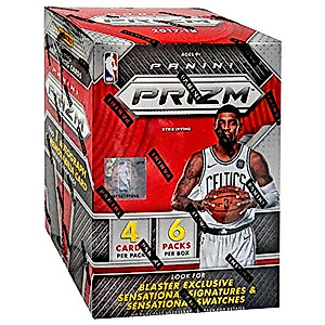 NBA 2017-18 Prizm Basketball Trading Card BLASTER Box [6 Packs]