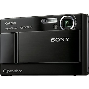 Sony Cybershot DSC-T10 7.2MP Digital Camera with 3x Optical Steady Shot Zoom (Black)