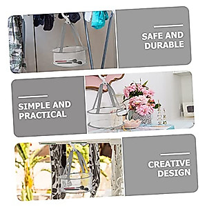 Alipis 2pcs Beauty Egg Drying Net White Makeup Silicone Makeup Sponge Foldable Laundry Rack Bra Hanging Basket Hanging Drying Basket Bath Sponges for Shower Socks Drying Rack Sock Fabric