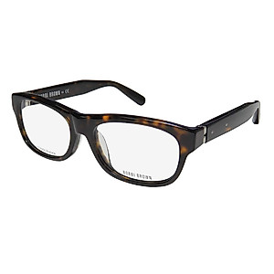Bobbi Brown The Bobbi Womens/Ladies Rectangular Full-rim Brand Name Glamorous In Style Eyeglasses/Eyeglass Frame (54-16-135, Tortoise)