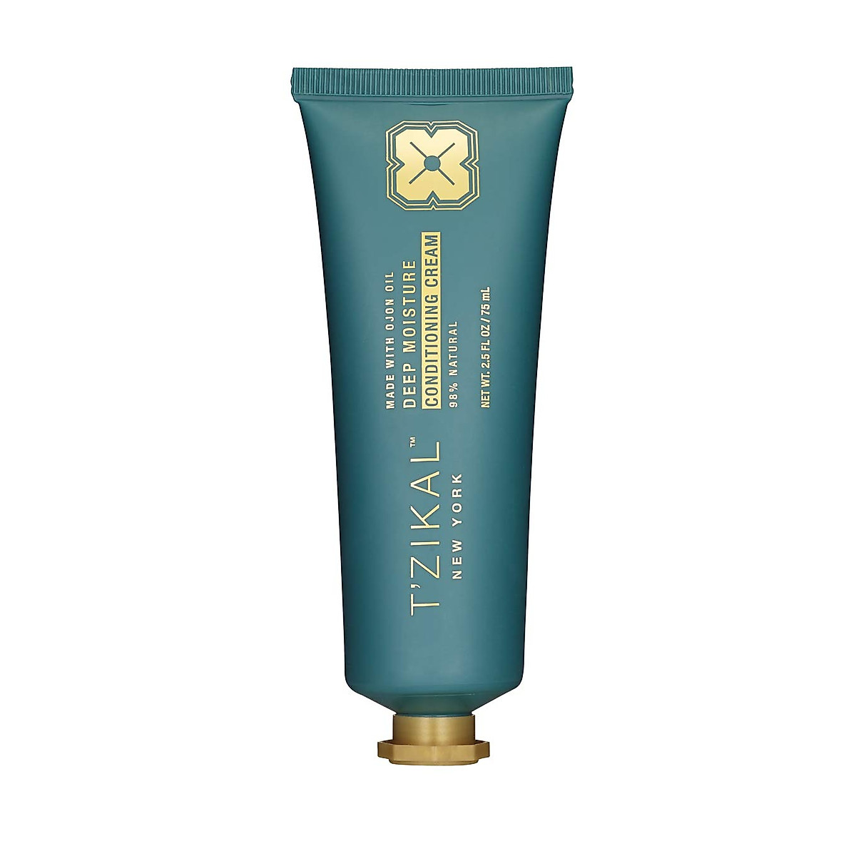 T’zikal Deep Moisturizing Conditioning Cream with Ojon Oil - Travel Size Leave In Conditioner for Curly Hair - Hair Treatment for Dry Damaged Hair and Natural 4C Hair - Sulfate Free Conditioner